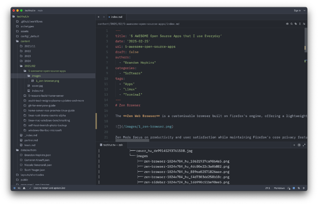 5 AWESOME Open Source Apps that I use Everyday · TechHut