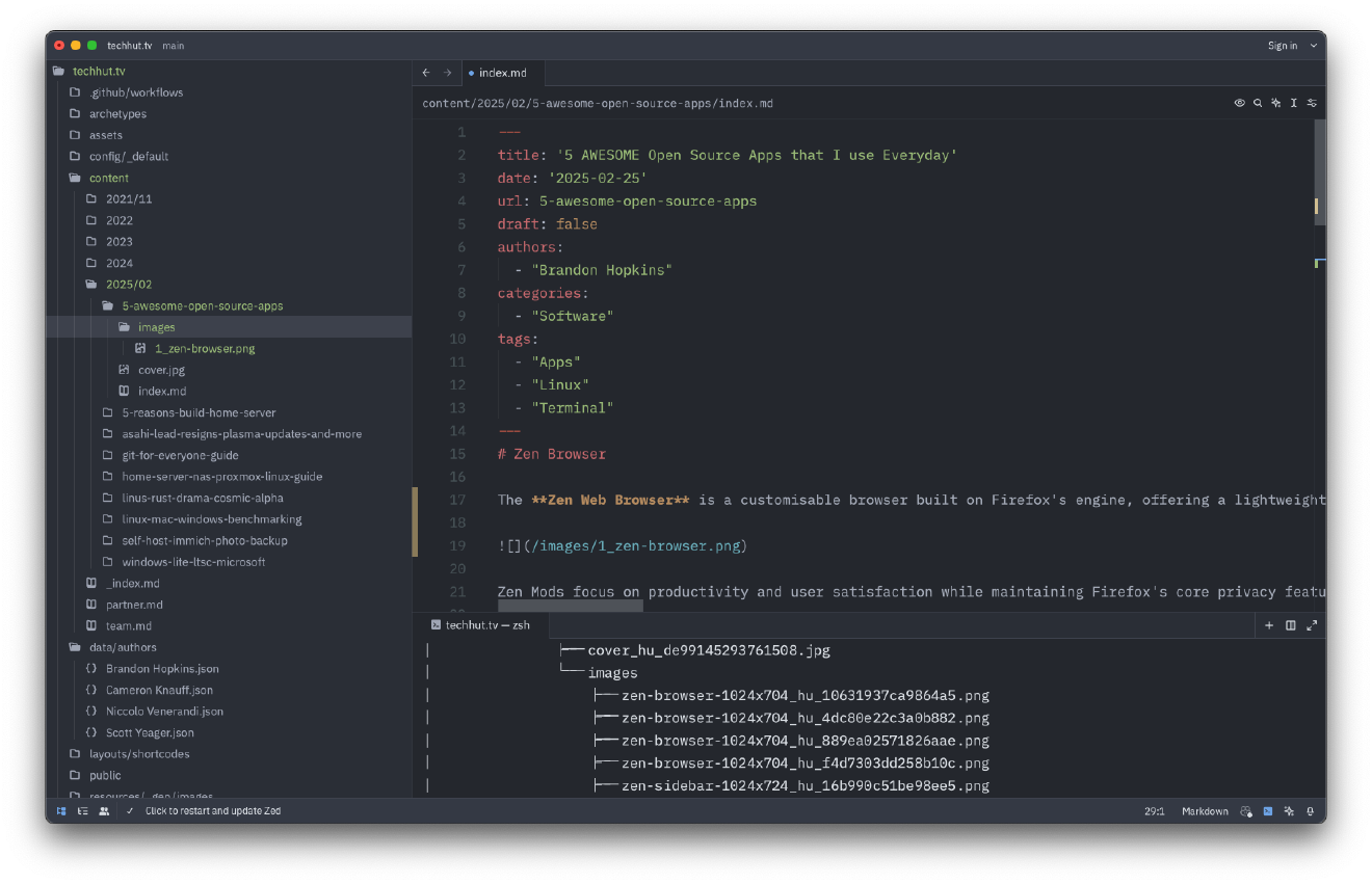5 AWESOME Open Source Apps that I use Everyday · TechHut