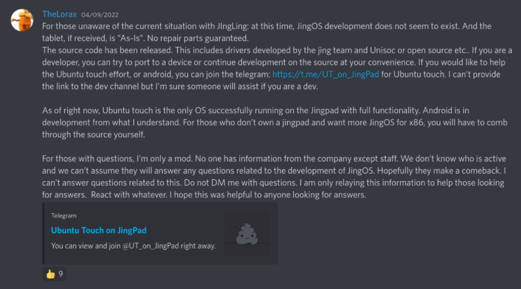 The Sudden Fall of JingOS and their Linux Tablet · TechHut