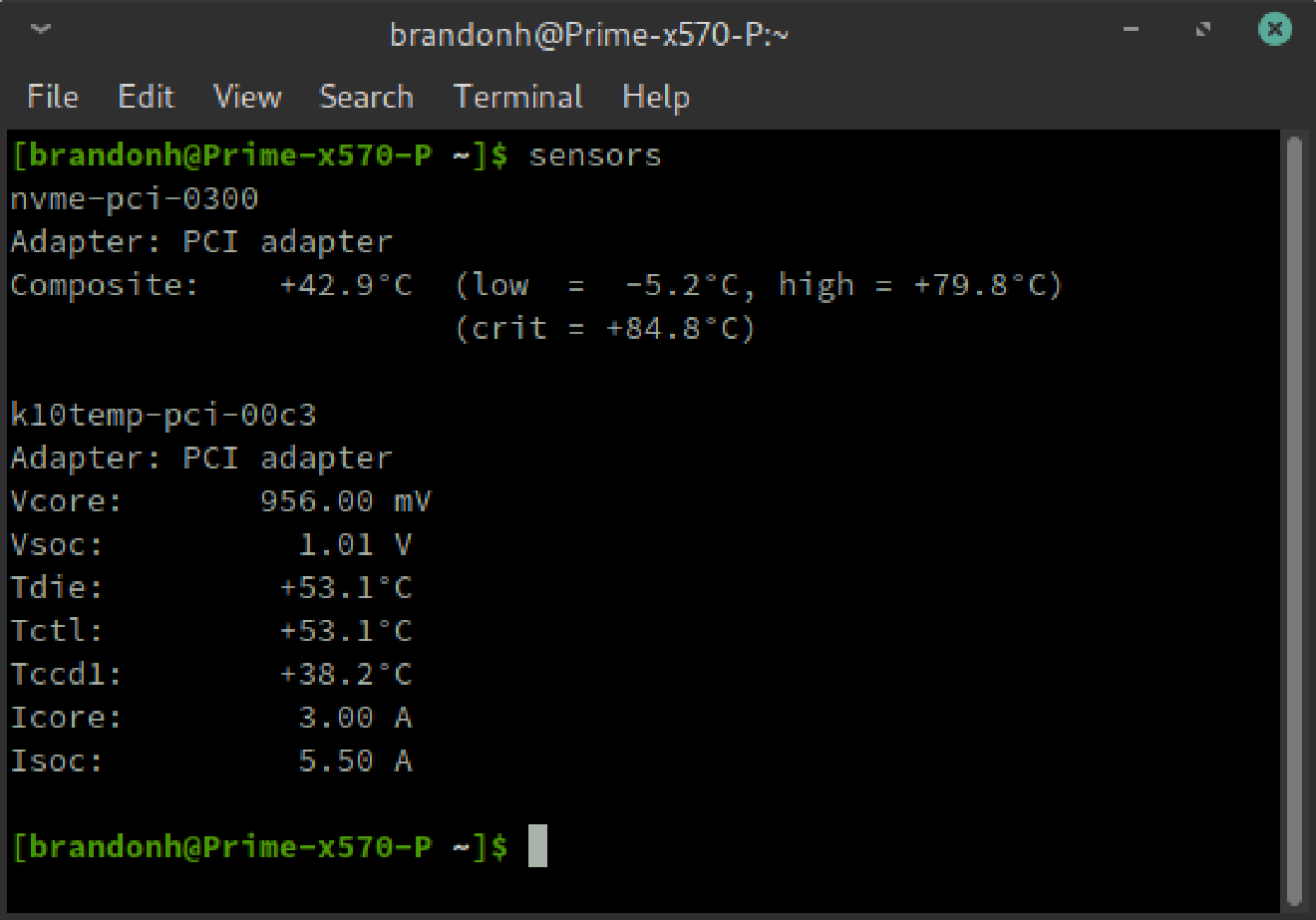 Monitor AMD RYZEN Temps in Linux · TechHut