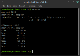 Monitor AMD RYZEN Temps in Linux · TechHut