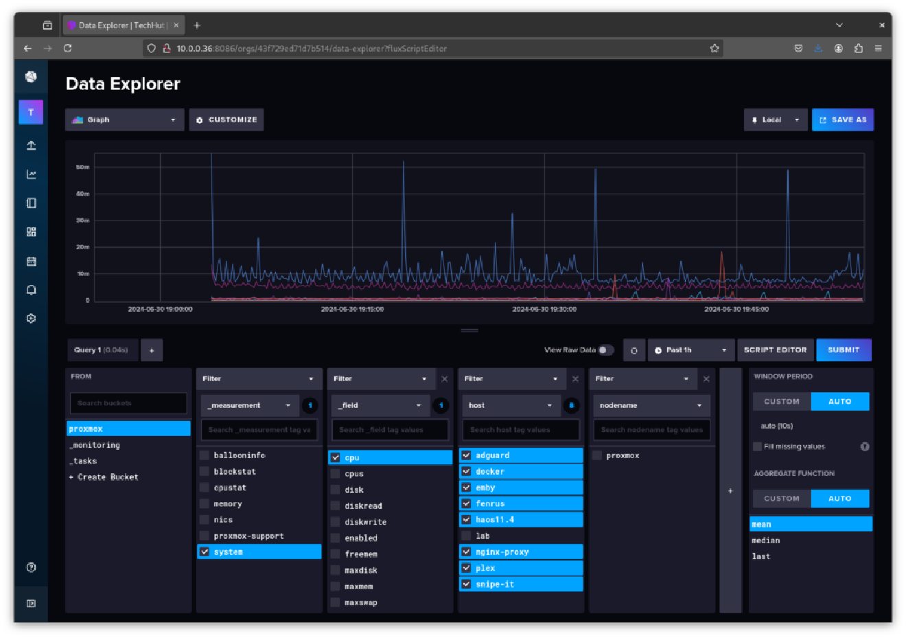 BEST Way to Monitor your Home Server! (Grafana, Prometheus, InfluxDB) · TechHut