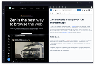 Zen browser is making me DITCH Microsoft Edge · TechHut